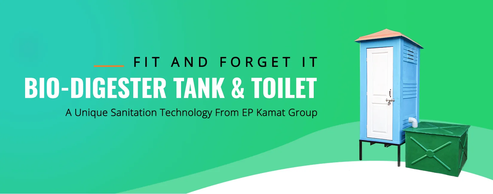 Bio Digester Toilet - EP Kamat Group